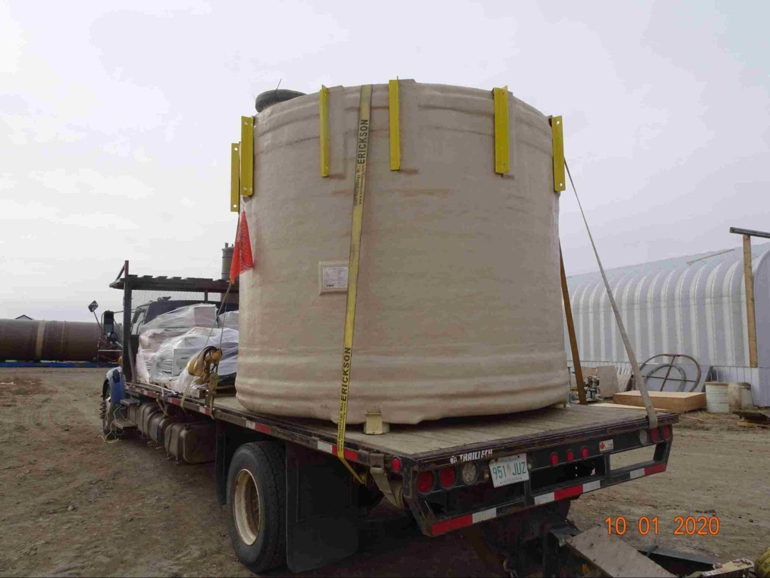 Installation of a Buried FRP Tank to Last the Next 25 Years - FRP Mocoat